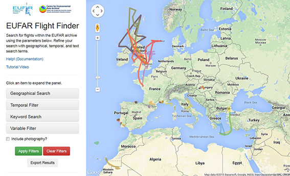 EUFAR - The EUropean Facility for Airborne Research
